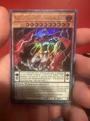 Go! - D/D/D Divine Zero King Rage (GFP2-EN080)(1st Edition)(Ultra Rare ...