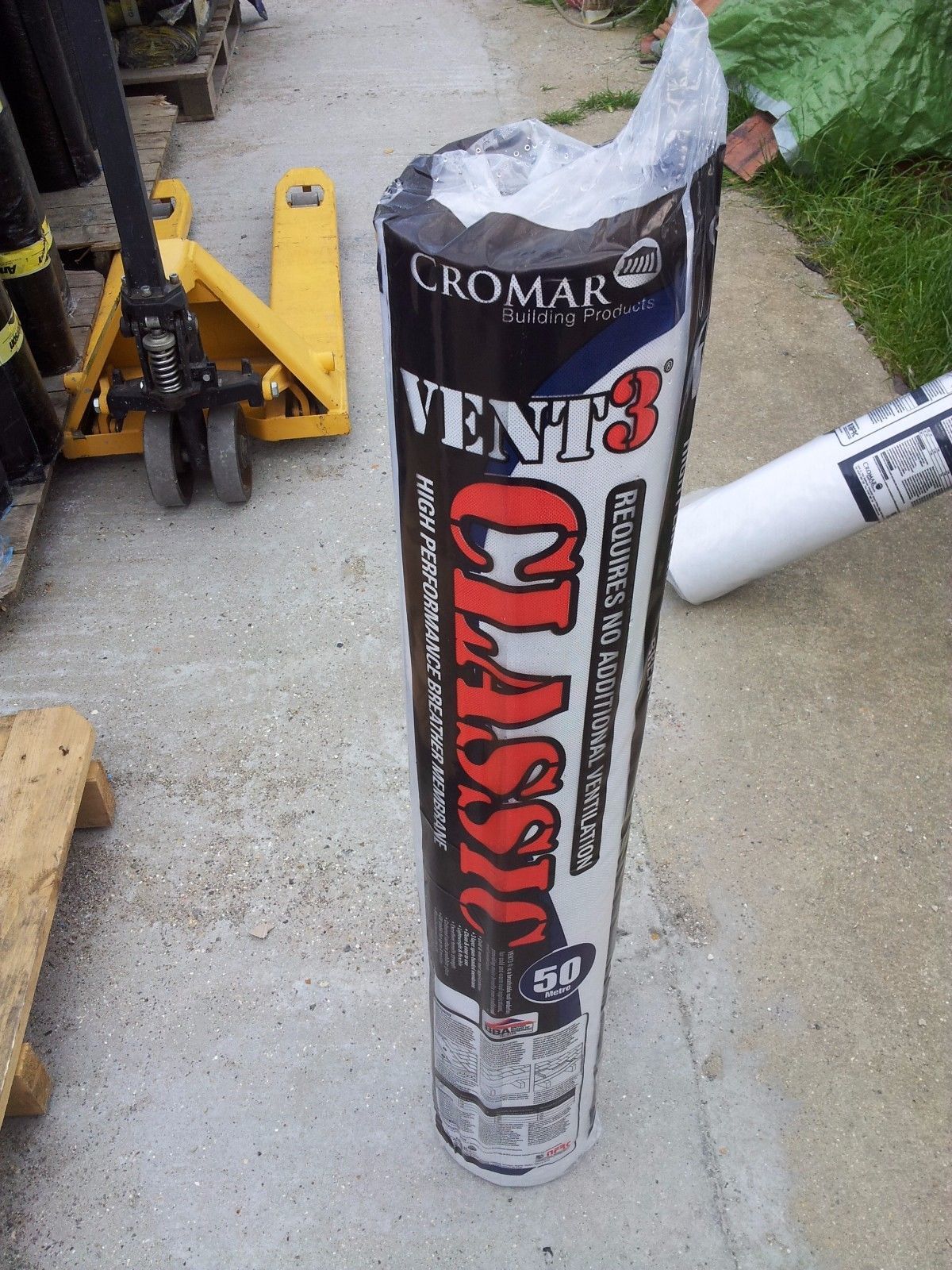 CROMAR Breathable Membrane Roofing CLASSIC Vent 3 UNDER TILE Felt Roll ...