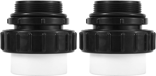 2pcs Hi-Temp Union, 2" MIP x Slip PVC Coupling Compatible with All ...