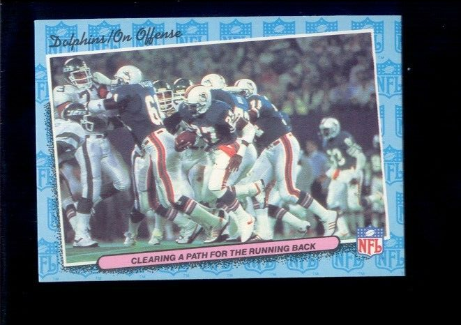 1986 Fleer Action LORENZO HAMPTON ROY FOSTER JOE KLECKO Miami Dolphins ...