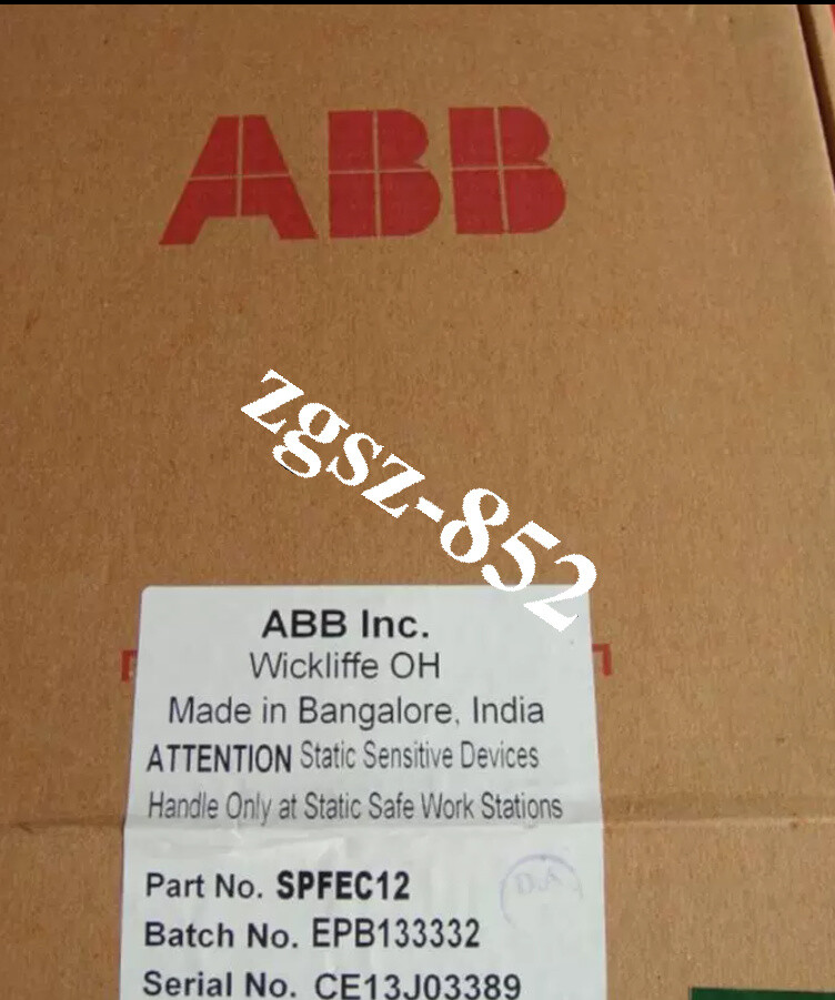 SPFEC12 ABB SPFEC12 Bailey Analog Input Module Brand New Fast FedEx or ...