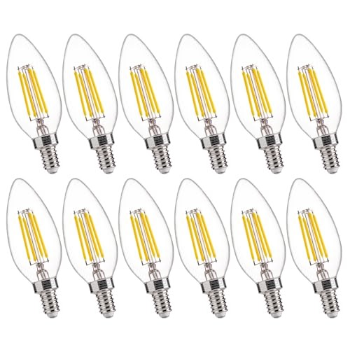 5000K Daylight B10 Dimmable LED E12 12 Count (Pack of 1) 5000k Daylight | eBay