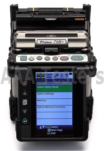 Fujikura 70R+ SM MM Fixed V-Groove Ribbon Fiber Fusion Splicer ...
