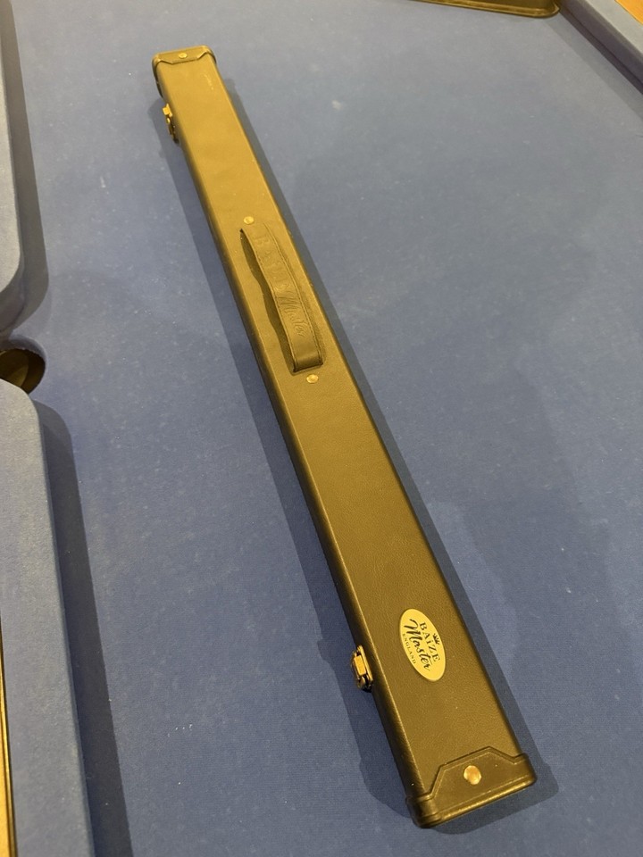 Peradon Edwardian snooker Cue - Masterpiece - beautiful ebony 1/2 cue ...