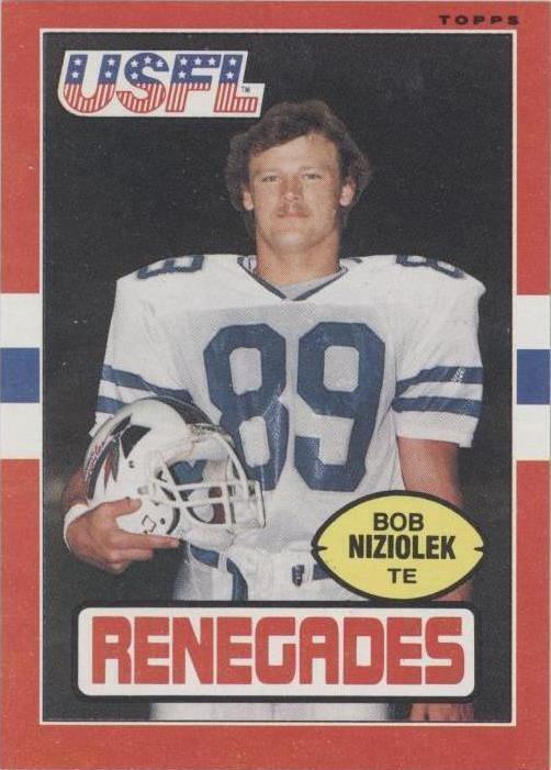 1985 Topps USFL - Bob Niziolek #101 (RC) for sale online | eBay