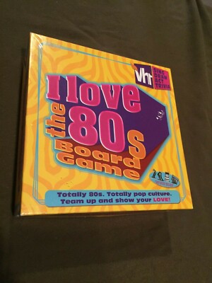I Love the 80's Family Board Game VH1 Sing Draw Act Trivia Viacom 2006 ...
