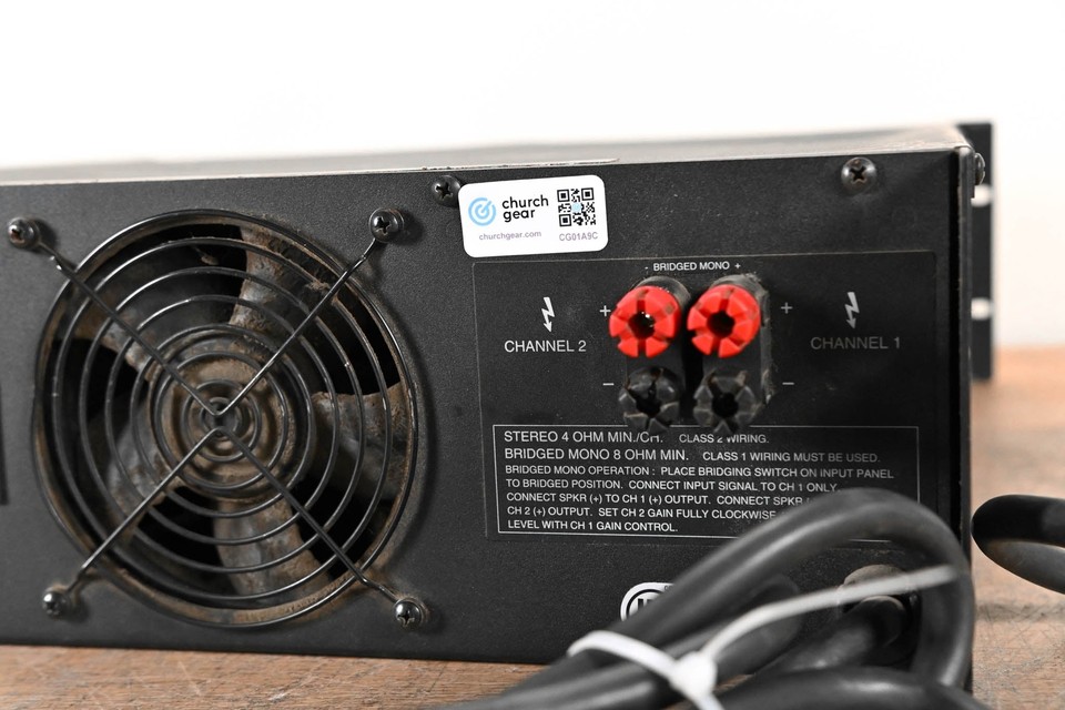 QSC MX 3000a 2-Channel Power Amplifier CG01A9C | eBay