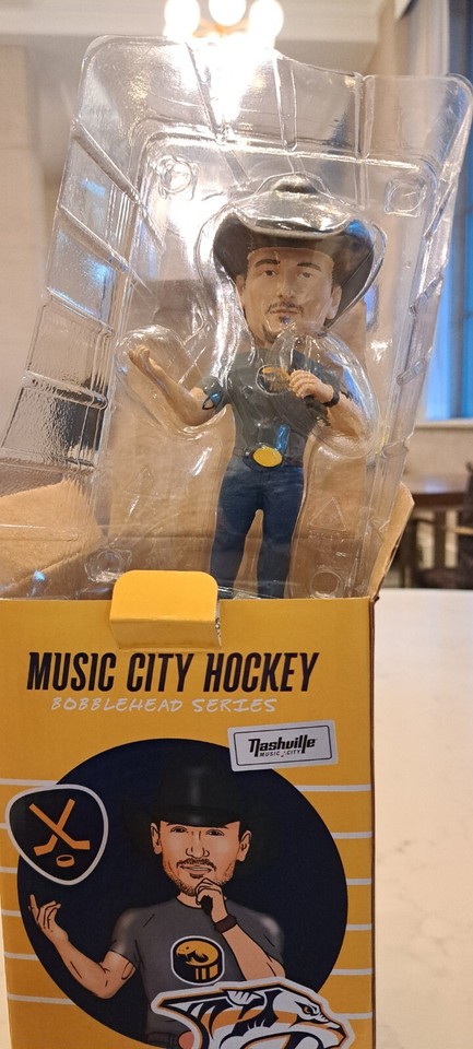 Nashville Predators Tim McGraw Bobblehead SGA 12/21/24 | eBay