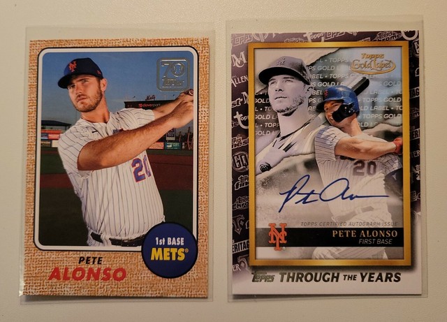 2021 Topps - Topps Through the Years #TTY-6 Pete Alonso for sale online ...