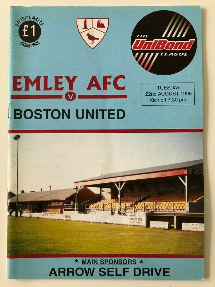 Non-League Football Programmes - Home Teams - 'A-E' - *Choose from List ...