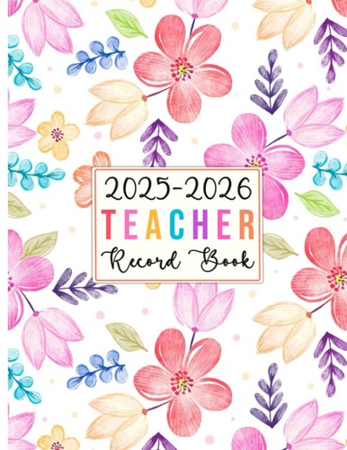 Teacher Record Book 2025-2026: Teacher Record Book for grading - Grade ...