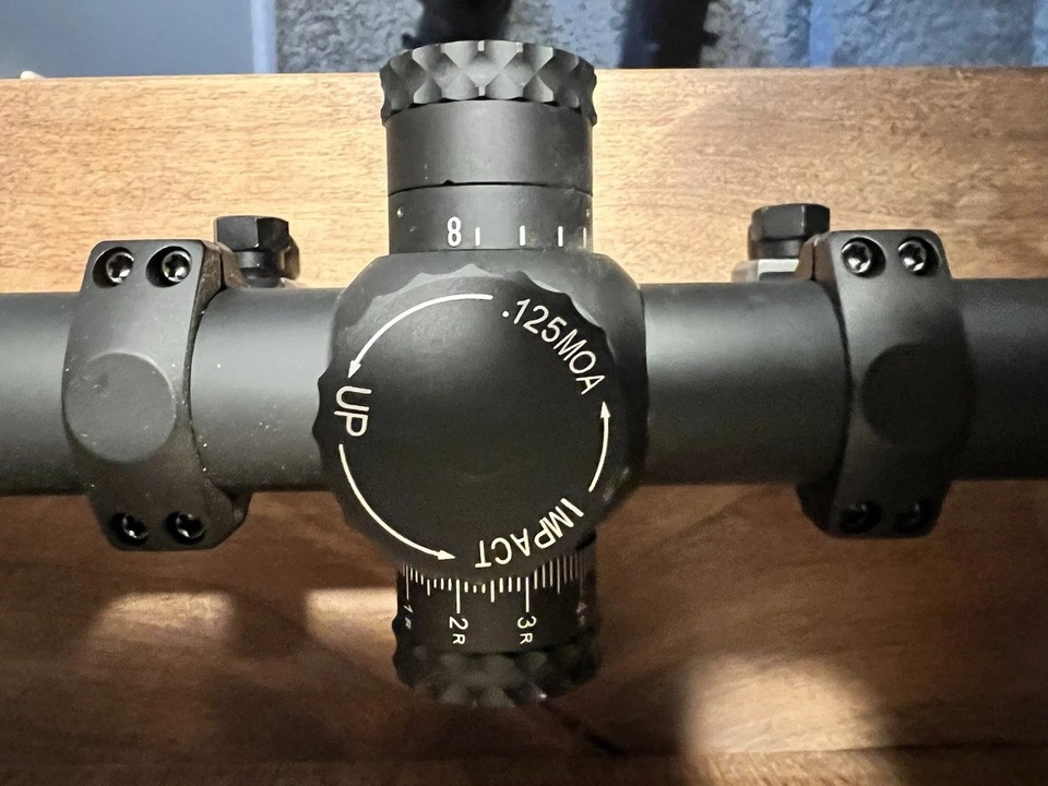 Nightforce NXS Rifle Scope 8-32x56@22x(R) NP-R1 Reticle W/Nightforce ...