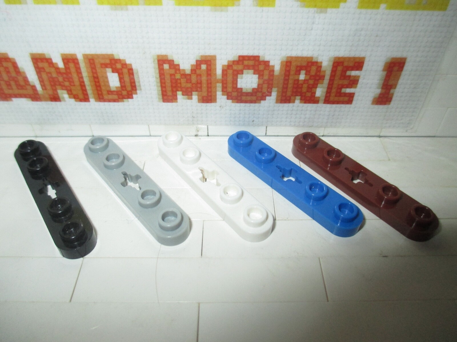 Lego - Technic Plate 1x5 Smooth Ends 4 Studs Axle 32124 Choose Quantity ...