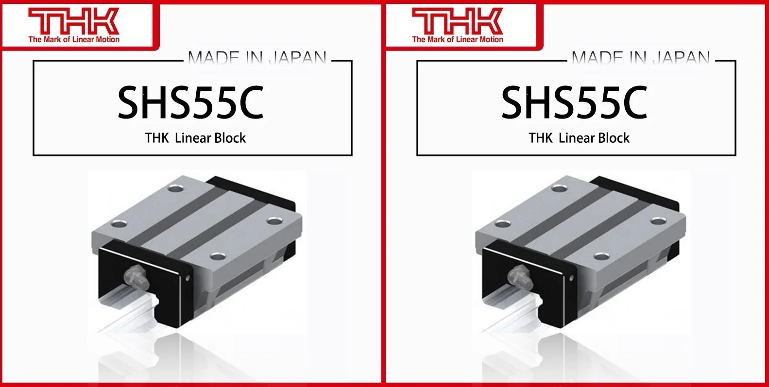 Genuine THK Linear Guide Block Set SHS55C1SS (GK) ⭐NEW LOT OF 2⭐ | eBay