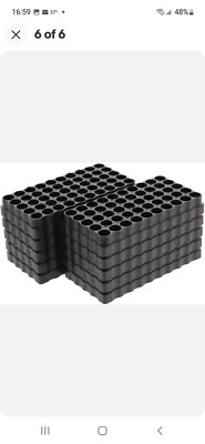 9mm 10-Pack 50 Round Ammo Tray Universal Reloading Loading Blocks | eBay