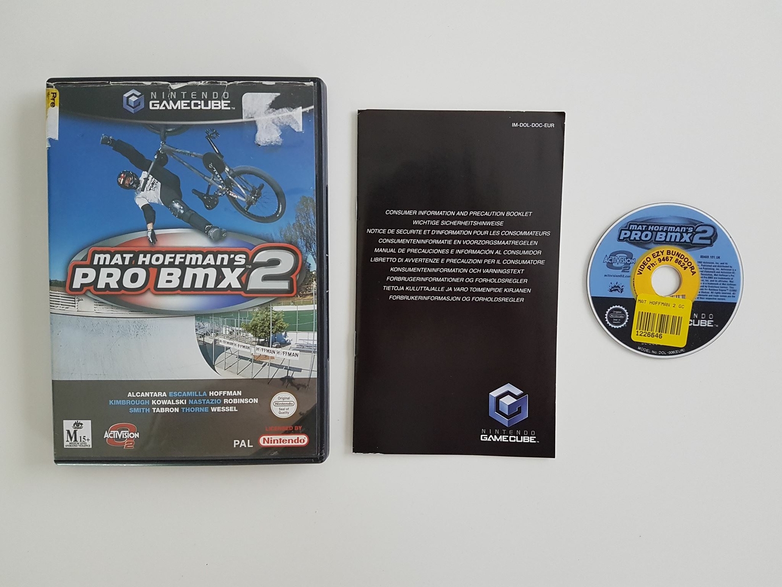 Mat Hoffman's Pro BMX 2 GameCube GC PAL | eBay Australia