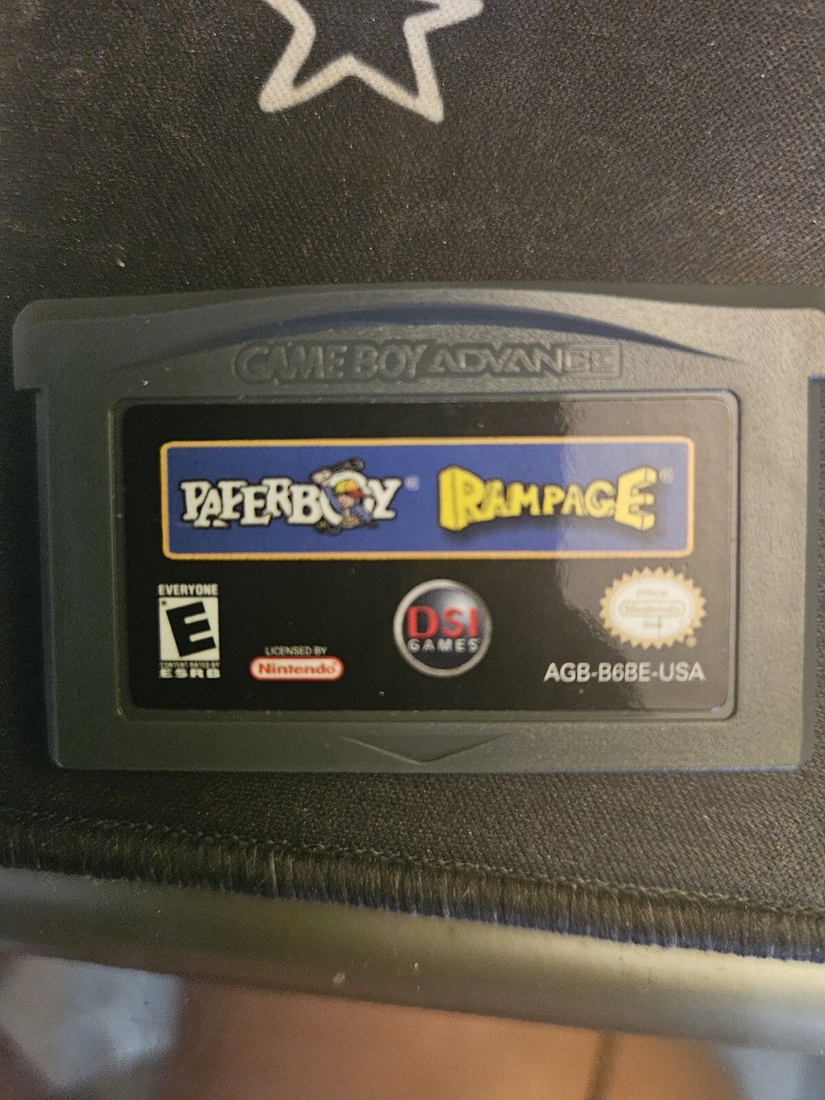 GAMEBOY ADVANCE GBA PAPERBOY RAMPAGE AUTHENTIC TESTED WORKING ...