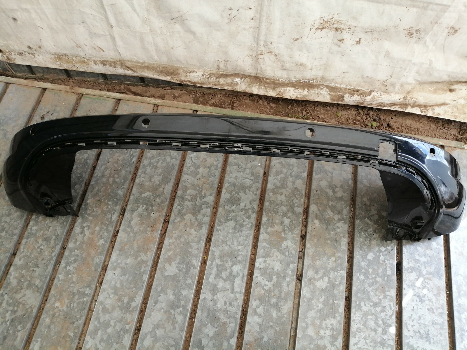 VW Tiguan Stoßstange hinten / Spoiler R-Line PDC 5N0807521 | eBay.de