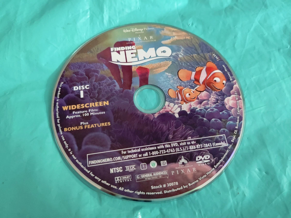 Finding Nemo Dvd Ebay