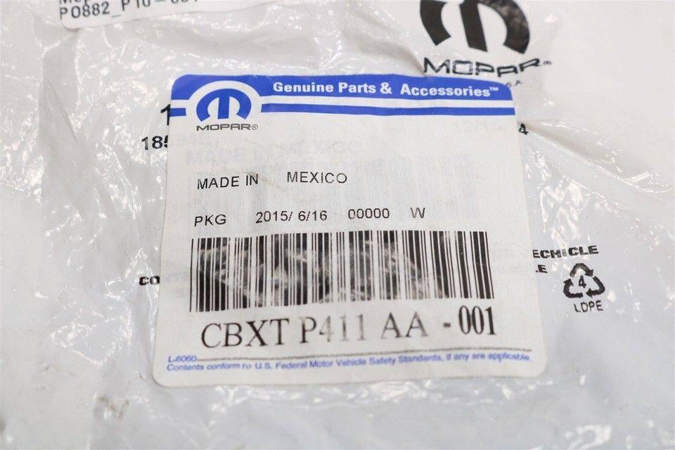 NEW OEM Mopar Ignition Lock Cylinder Kit CBXTP411AA Grand Cherokee 2005 ...