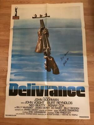 Deliverance Billy Redden Signed Full Size Movie Poster/Deueling Banjos ...
