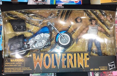 Marvel Legends Ultimate Wolverine & Motorcycle Action Figure 6" Sealed ...