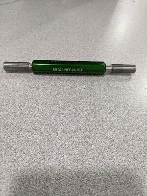 GF GAGE Truncated Taperlock Gage: 3/8-32, Go & No Go Class 2A 55332415 ...