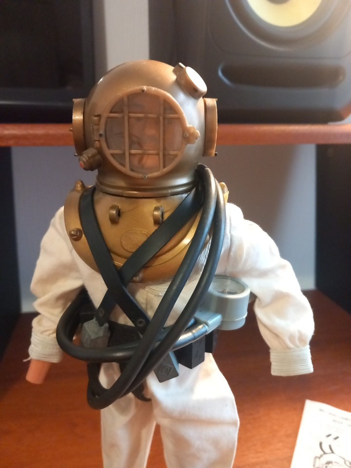 Vintage Action Man Deep Sea Diver Outfit. (NO FIGURE INCLUDED) | eBay UK