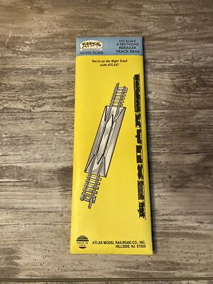 Atlas Ho Scale ReRailer Track #844 Nickel Silver 3 Sections Vintage | eBay