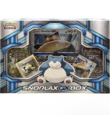 Pokemon Snorlax GX Box - Brand New Sealed! | eBay