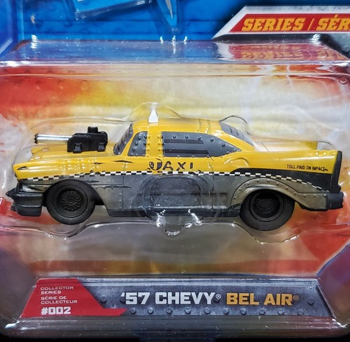 Jada 57 1957 Chevy Bel Air Battle Machines TAXI Detailed Chevrolet Car ...