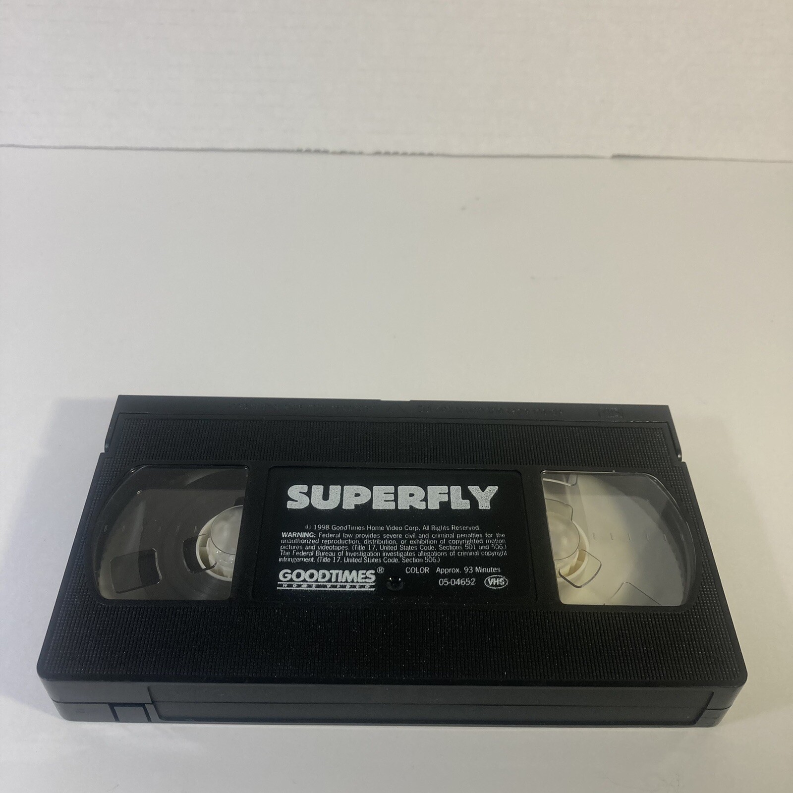 Superfly (VHS, 1972) Ron O'Neal, Carl Lee 18713046529| eBay