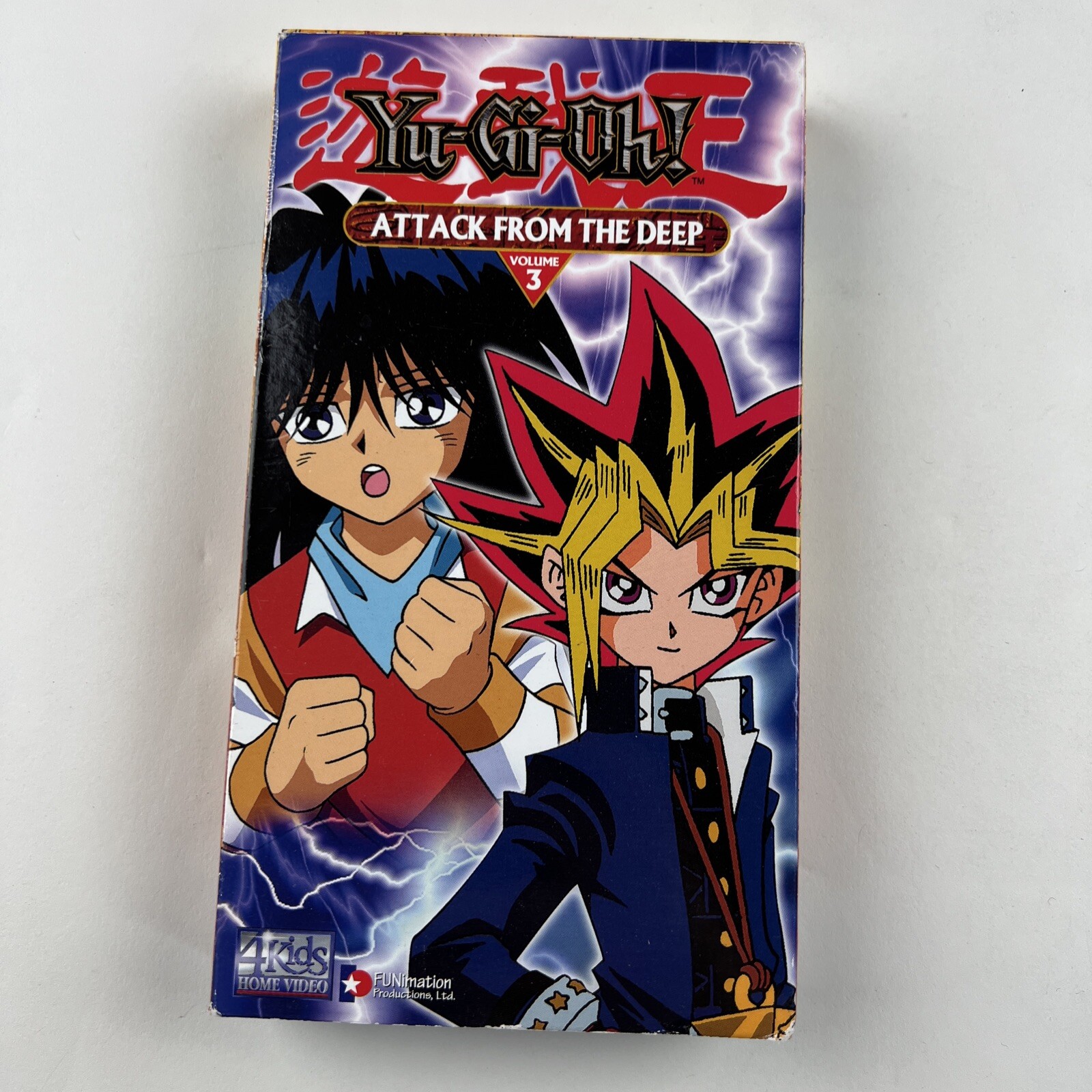 Yu Gi Oh! - Vol. 3: Attack from the Deep (VHS, 2002) 704400054730 | eBay