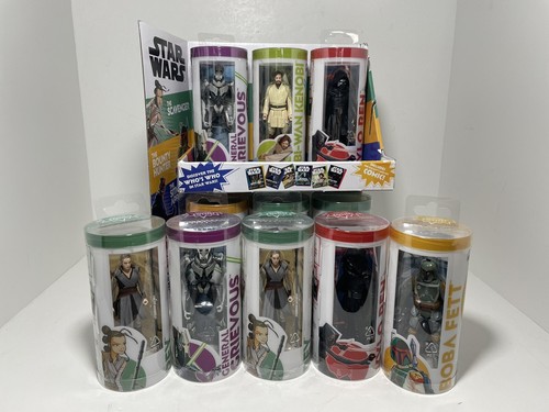 Hasbro Star Wars Galaxy of Adventures Action Figures with Display Lot ...