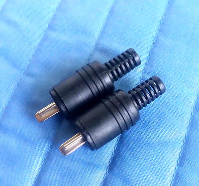 Made in Germany 2-Pin Din Speaker Plugs Male Connectors B&O GRUNDIG ...