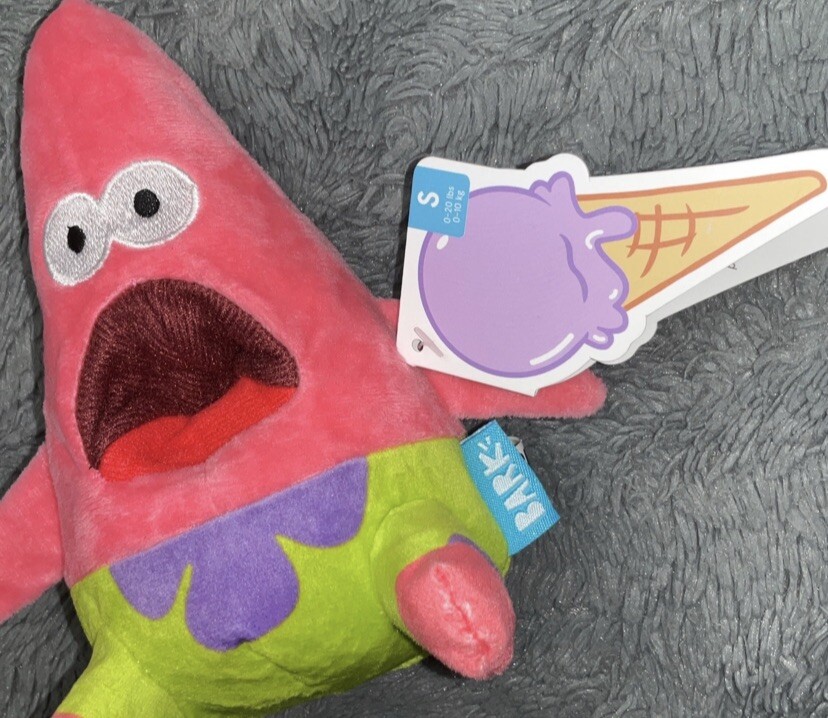 New Bark Box & SpongeBob SquarePants " Suprised Patrick " Dog Toy ...