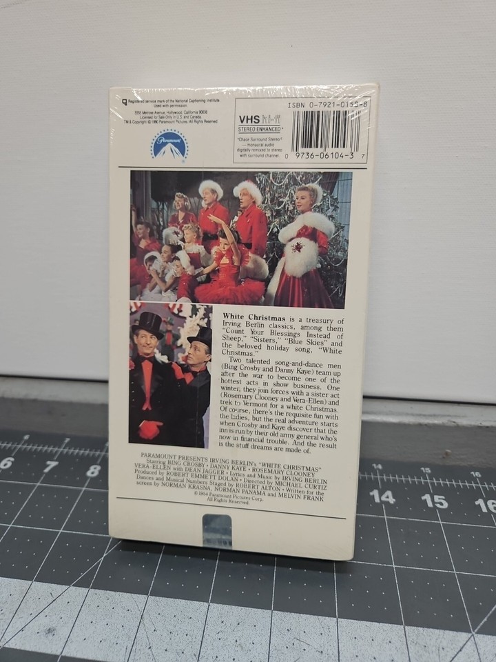 White Christmas (VHS, 1997 Stereo Enhanced) NIP 97360610437| eBay