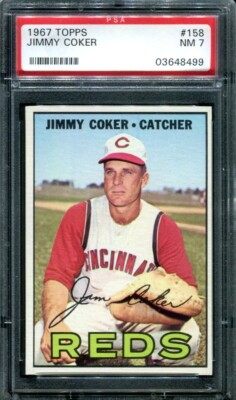 1967 TOPPS #158 JIMMY COKER PSA 7 03648499 | eBay