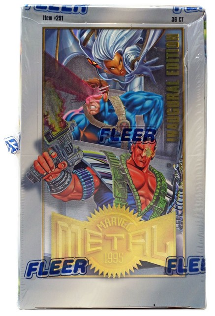 Marvel Metal Trading Cards Box - Pack of 36 for sale online | eBay