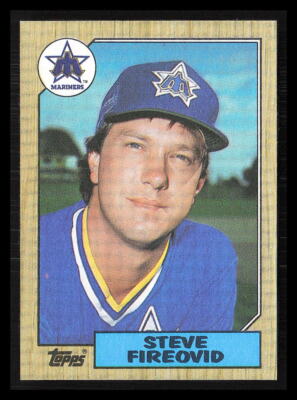 Steve Fireovid 1987 Topps #357 Seattle Mariners | eBay