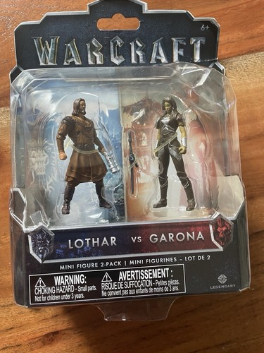 Warcraft Lothar vs Garona Mini Figuren 2er Pack Figur NEU & OVP | eBay.de