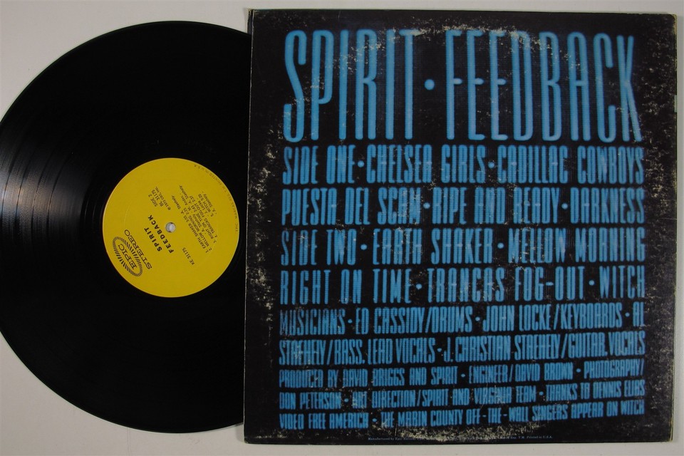 SPIRIT Feedback EPIC LP VG+/VG++ gatefold with lyric sheet insert c | eBay