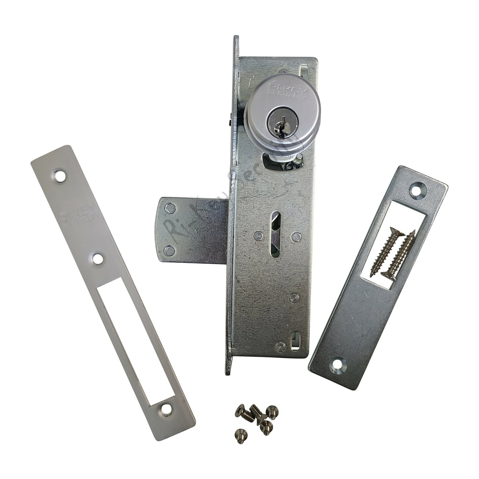 Storefront Door Mortise Lock Bolt Deadbolt w/ 2 Cylinders Adams Rite ...