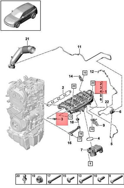 Genuine Porsche Sensor 958-907-386-10 for sale online | eBay