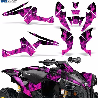 Graphic Kit CanAm Renegade X/R ATV Quad Decals Can Am 500/800/1000 ICE ...
