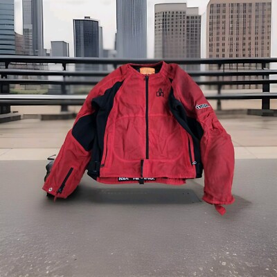 Icon Merc Jacket Asphalt Technologies Jacket Men’s Size XL Red | eBay