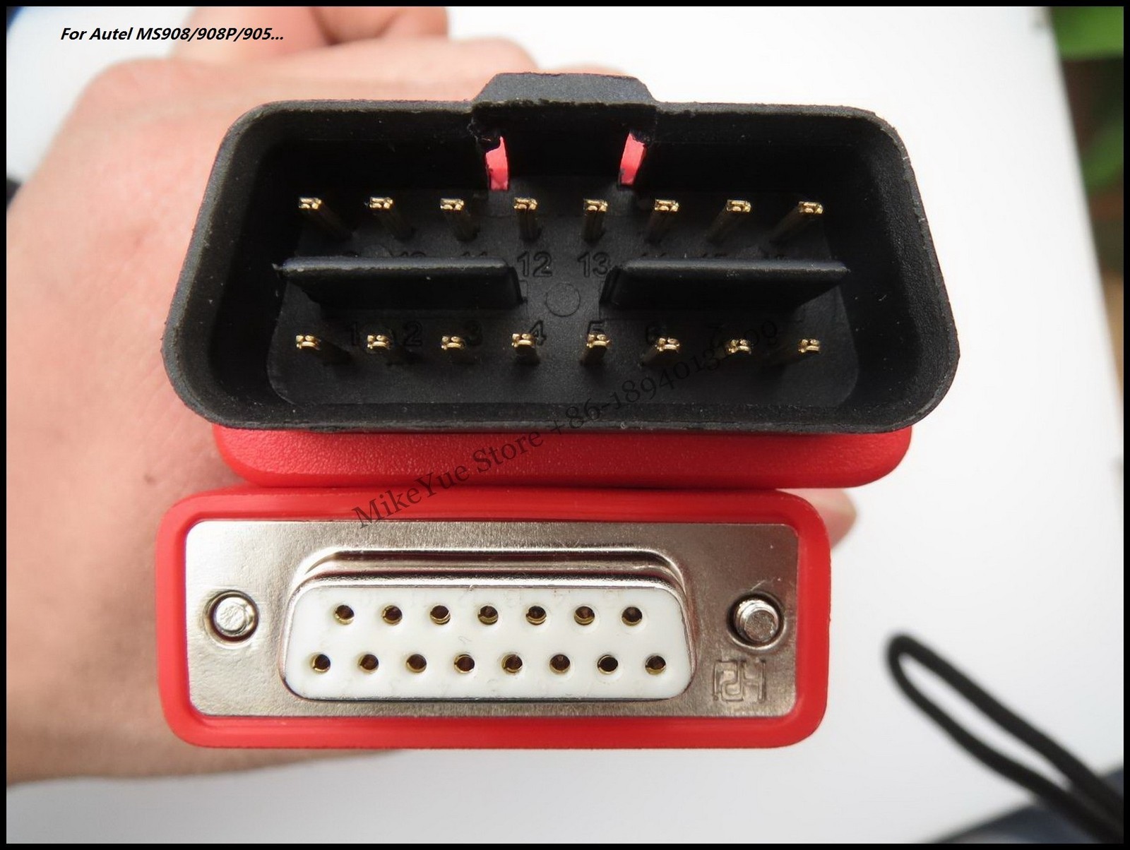 Autel MaxiCOM MK808 MX808 OBD2 Main Test Data Scanner Cable OBD 2 OBDII ...