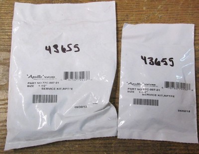 NEW NOS LOT OF 2 Apollo 77C-007-01 Seal Repair Kit 1-1/2" Inch Service ...
