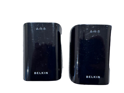 Belkin VideoLink Powerline Internet Adapter Kit (F5D4077) - Black | eBay