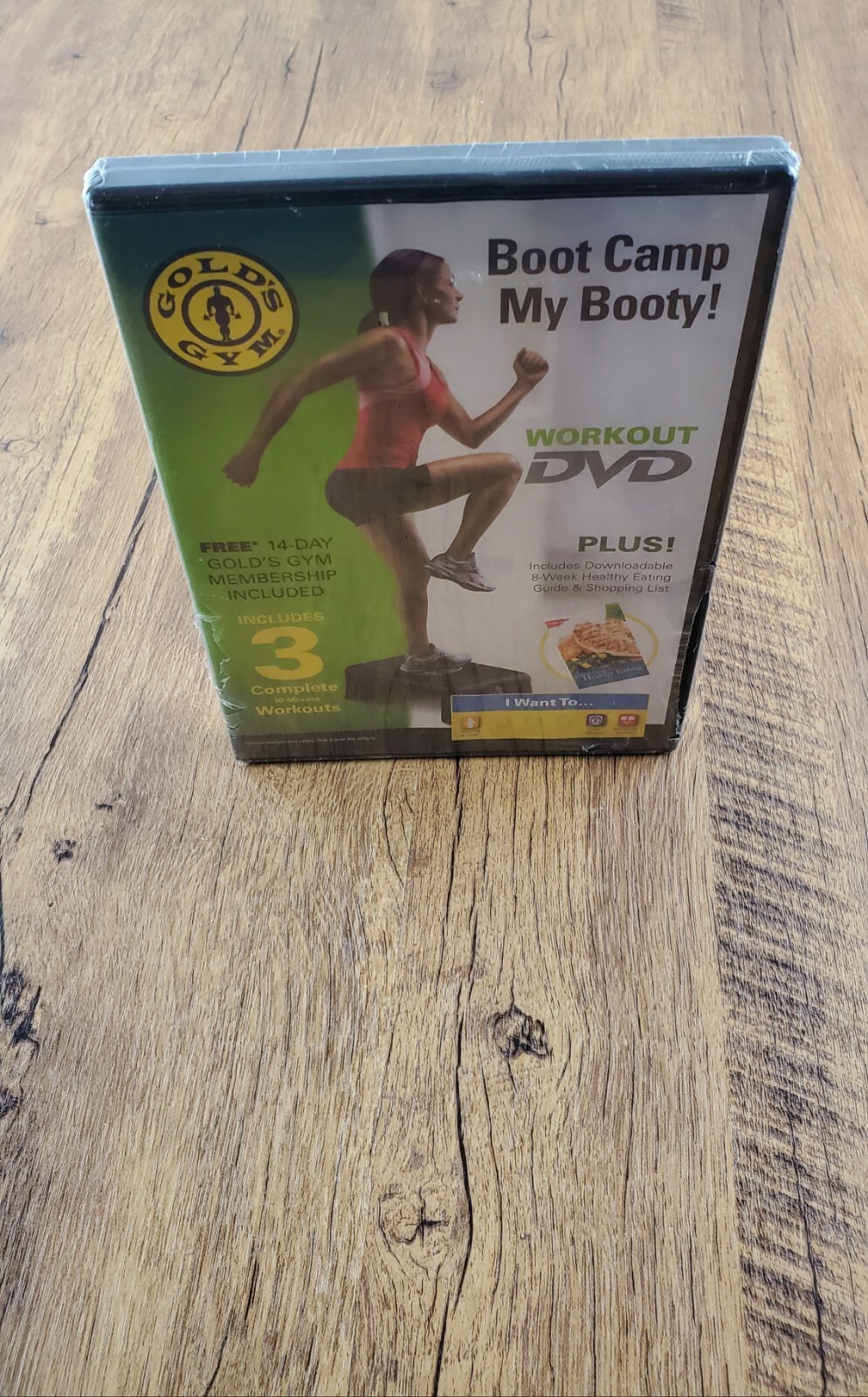 Golds Gym DVD Boot Camp My Booty Exercise Workout Brand NEW 74345175044 ...